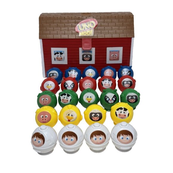 Mattel | Toys | Mattel Uno Moo Animal Farm Learning Game Replacement ...
